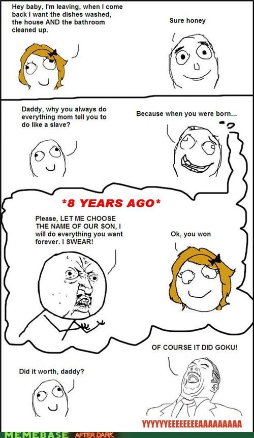 Rage Comics - goku - Rage Comics - rage comics - Cheezburger