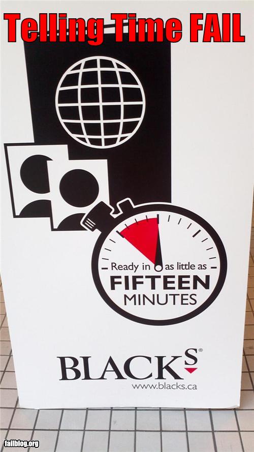 Telling Time FAIL - FAIL Blog - Funny Fails
