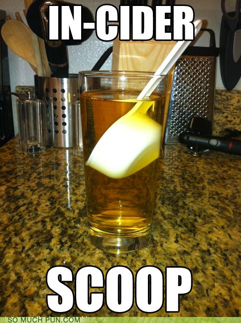 Puns - cider - Funny Puns - Pun Pictures - Cheezburger