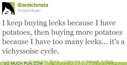 Puns - leek - Funny Puns - Pun Pictures - Cheezburger