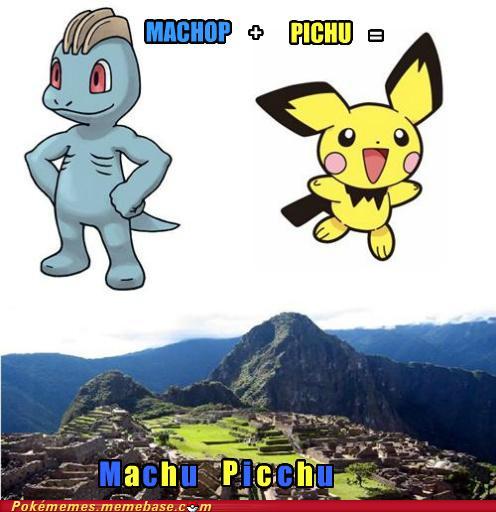 Pokémemes - machu picchu - Pokemon Memes - Pokémon, Pokémon GO ...