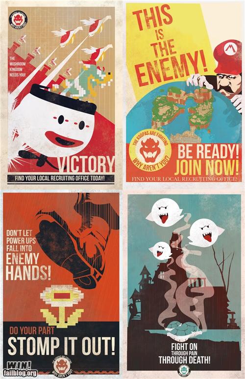 Bowser Propaganda WIN - WIN! - epic win photos