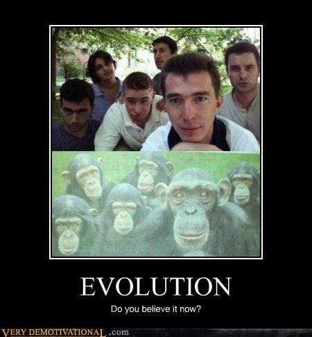 EVOLUTION - Very Demotivational - Demotivational Posters | Very ...