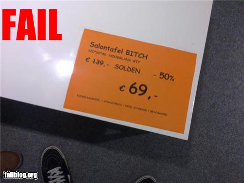 Ikea Table FAIL - FAIL Blog - Funny Fails