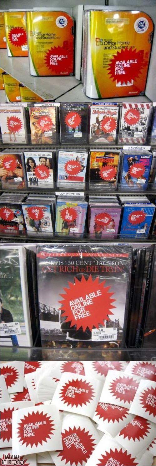 Hacked IRL: Free Stuff! - WIN! - epic win photos