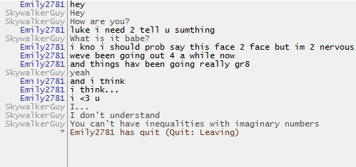 And an Unassigned Variable "U" to Boot? That's Just Wrong - Dating ...