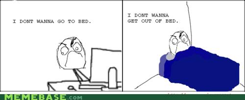 My Life Revolves Around This Bed - Rage Comics - rage comics