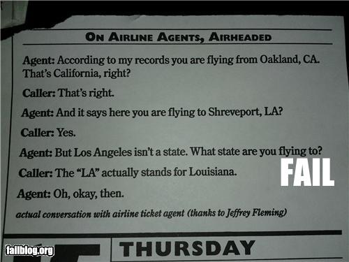 Airline Agent FAIL - FAIL Blog - Funny Fails