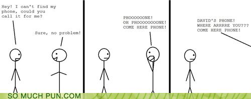 Puns - calling - Funny Puns - Pun Pictures - Cheezburger