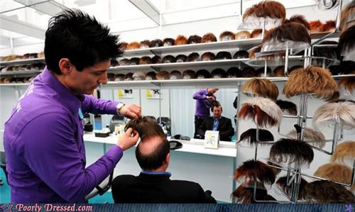 Going for the "Shark Fin" Style - Poorly Dressed - fashion fail