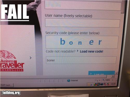 Captcha FAIL - FAIL Blog - Funny Fails
