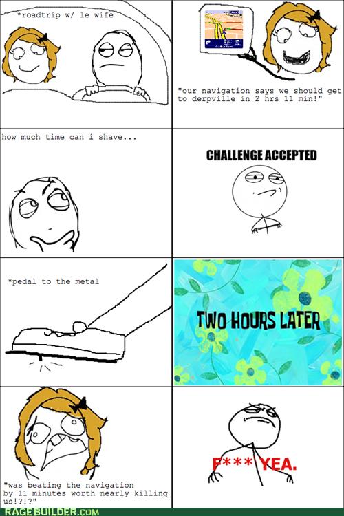 Rage Comics - Challenge Accepted - Rage Comics - rage comics - Cheezburger