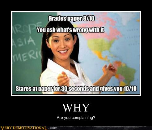 Unhelpful Teacher Meme Origin