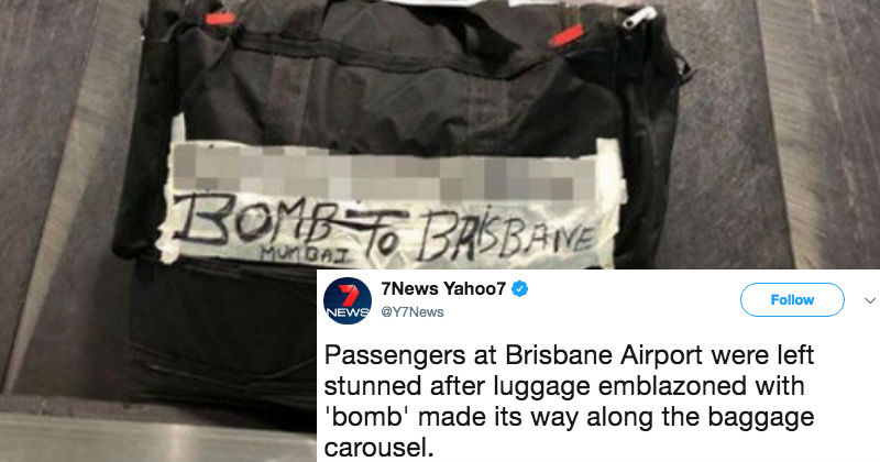 People Are Amazed Baggage Labelled "Bomb" Got This Far - FAIL Blog ...