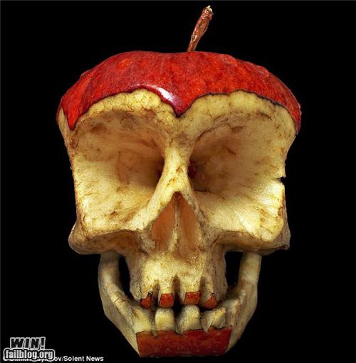 Apple Skull WIN - WIN! - epic win photos