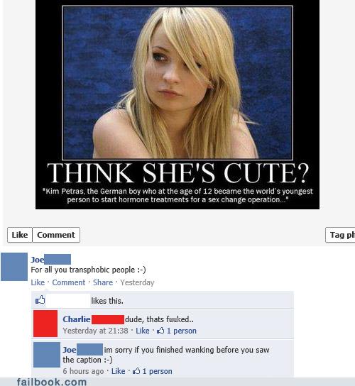 Failbook - transgender - Funny Facebook Fails - Failing On Facebook ...