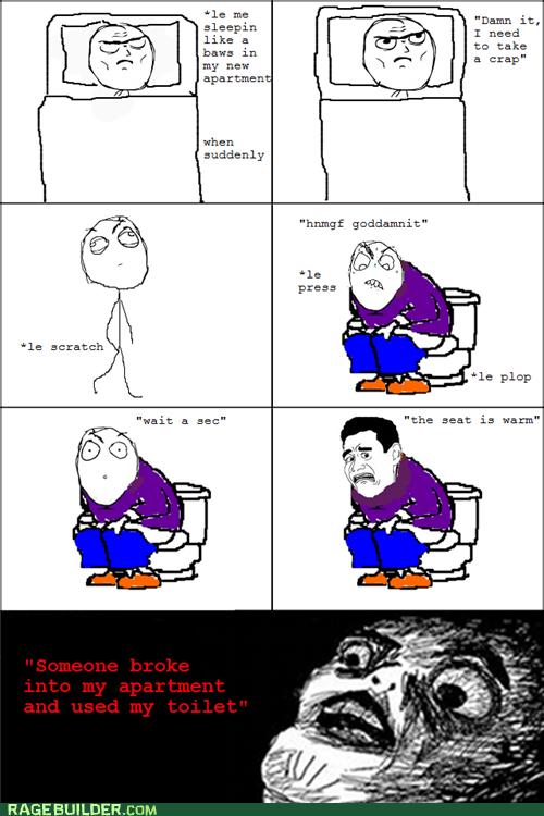 Rage Comics - toilet - Rage Comics - rage comics - Cheezburger
