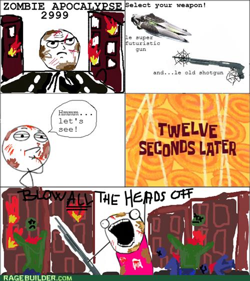 Rage Comics - shotgun - Rage Comics - rage comics - Cheezburger
