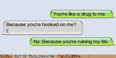 Art of Trolling - text message - Troll Tricks and Pranks - Trolling 101 ...