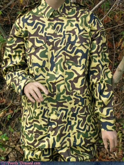 Camo-Casual - Poorly Dressed - fashion fail