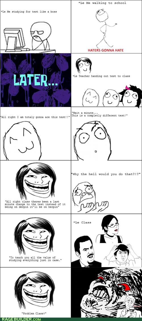 In the Real World, They Don't Tell You What to Study - Rage Comics ...