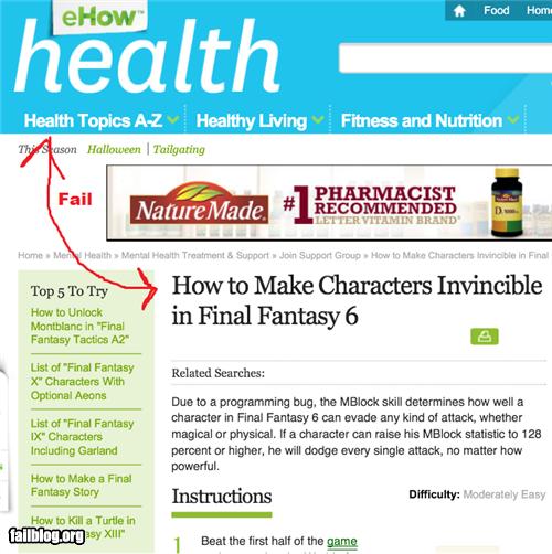Health Tip FAIL - FAIL Blog - Funny Fails