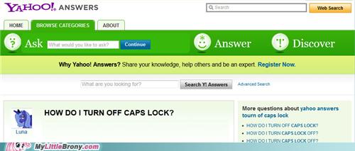 LUNA CAPS LOCK - My Little Brony - my little pony, friendship is magic ...