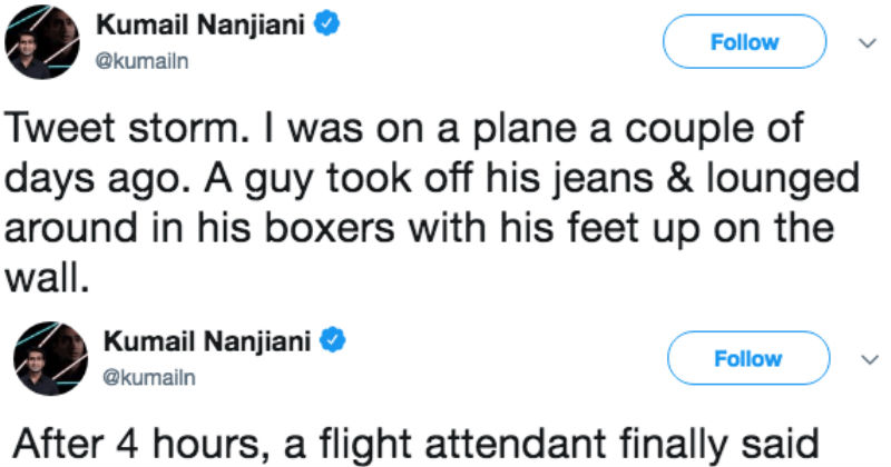 Comedian Live Tweets Hilariously Horrendous Flight With Worst Passenger ...