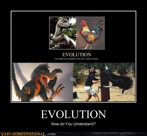 EVOLUTION - Very Demotivational - Demotivational Posters | Very ...