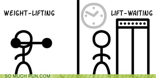 Puns - lift - Funny Puns - Pun Pictures - Cheezburger