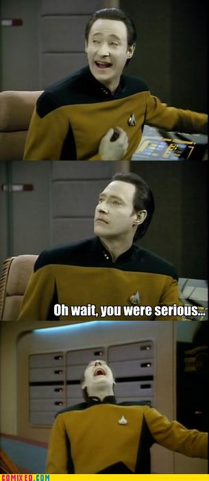 Star Trek Data Funny