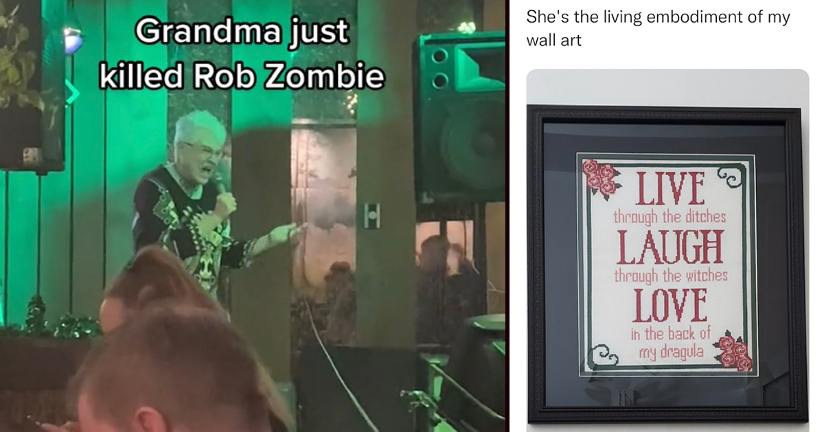 Badass Grandma Murders Rob Zombie's 'Dragula' At Karaoke Bar - Memebase ...