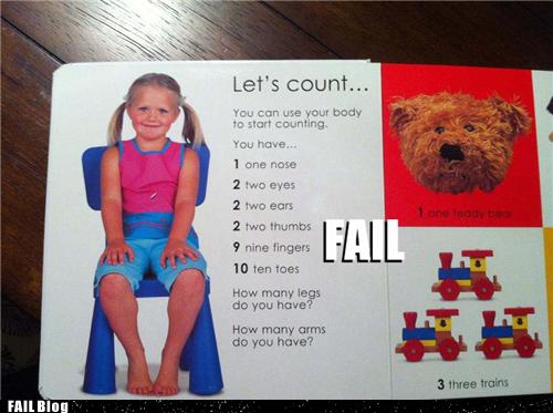Counting Lesson FAIL - FAIL Nation - Vintage FAILs of the Epic Variety