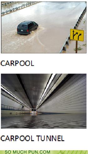Puns - carpool - Funny Puns - Pun Pictures - Cheezburger