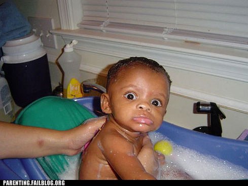 Classic Bathing Derp - Parenting - crazy parenting fails - funny ...