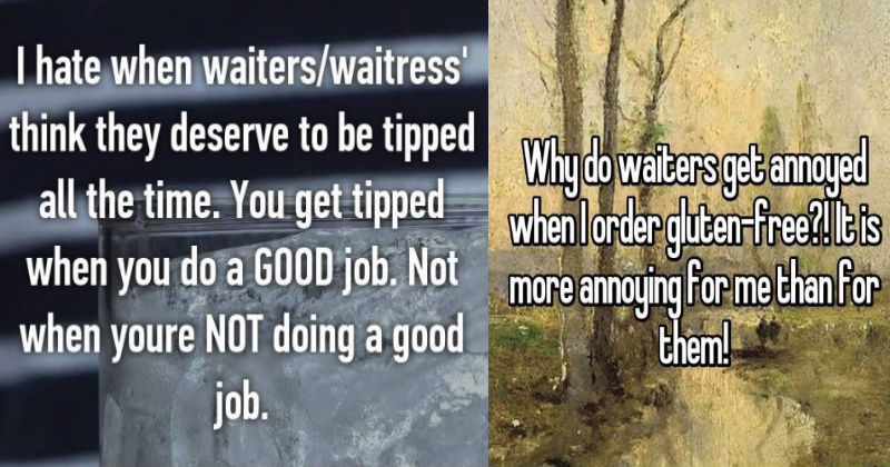 14 Customers Share Things Waiters Do That They Hate - FAIL Blog - Funny ...