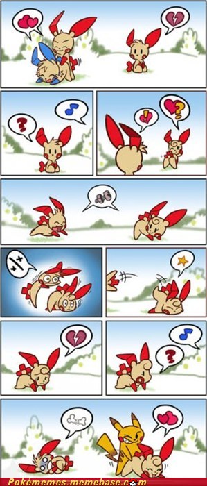 Pokémemes - plusle - Pokemon Memes - Pokémon, Pokémon GO - Cheezburger