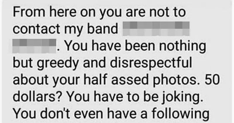 Woman Gets Hit With Harsh Texts From Record Label After They Steal Her ...