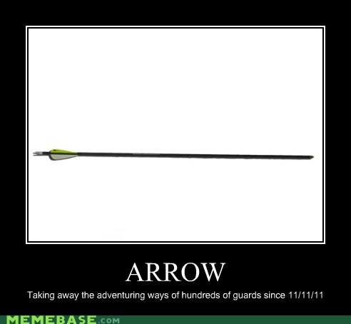 Very Demotivational: ARROWED - Memebase - Funny Memes