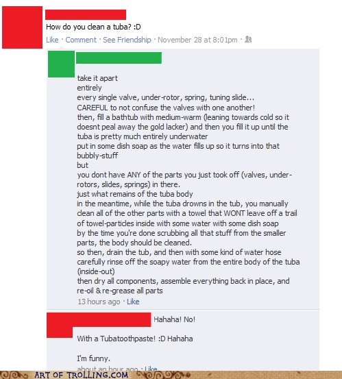 Art of Trolling - facebook - Troll Tricks and Pranks - Trolling 101 ...