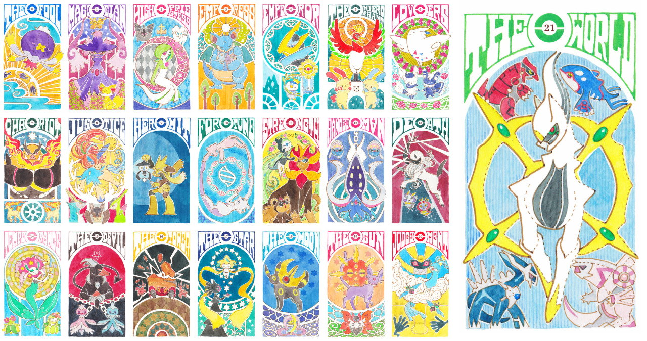 These Pokémon Tarot Cards are Ready to Tell Your Future - Pokémemes ...