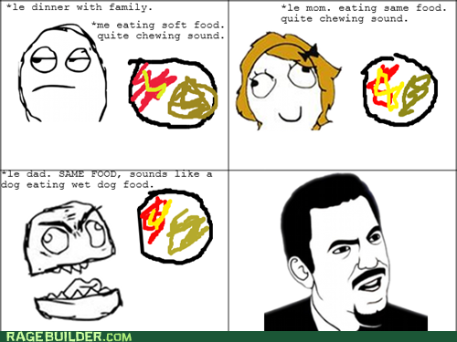 Close Your Mouth, Man! - Rage Comics - rage comics