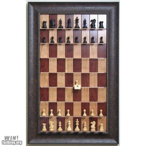 Vertical Chess Board WIN - WIN! - epic win photos