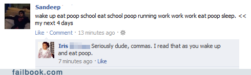 Failbook - grammar - Funny Facebook Fails - Failing On Facebook ...