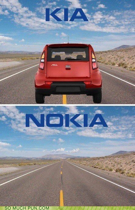 Puns - nokia - Funny Puns - Pun Pictures - Cheezburger