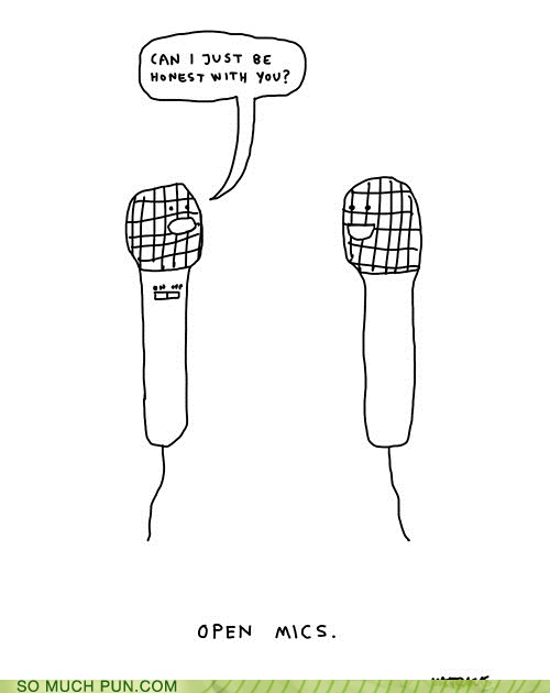 Puns - microphone - Funny Puns - Pun Pictures - Cheezburger