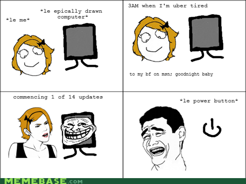 Rage Comics - computer - Rage Comics - rage comics - Cheezburger