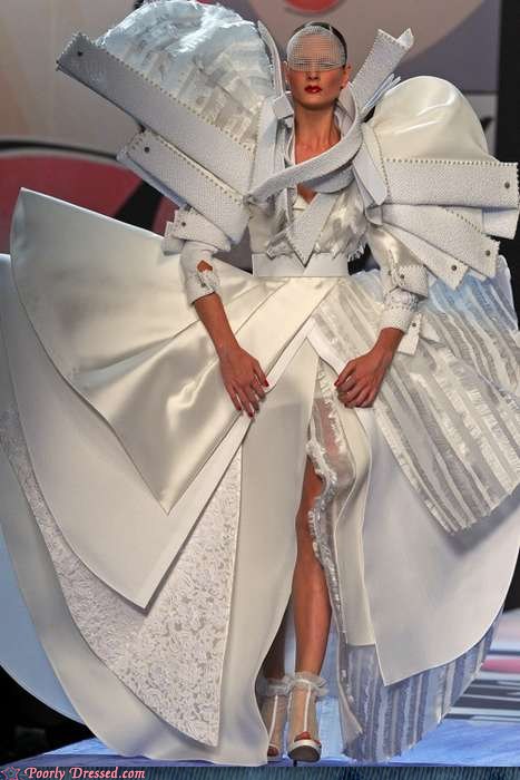 Attacked by the Sewing Monster - Poorly Dressed - fashion fail