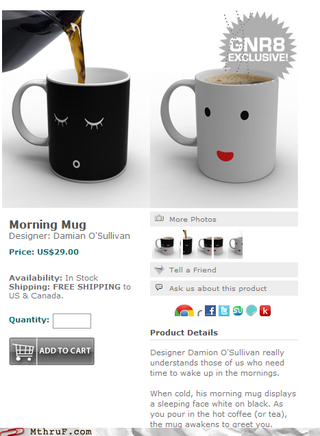 Office Swag: the Greatest Mug Ever - Monday Thru Friday - job fails