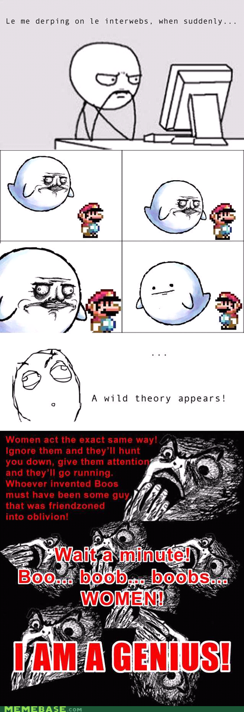 Rage Comics: I Wanna Be King Boo - Memebase - Funny Memes